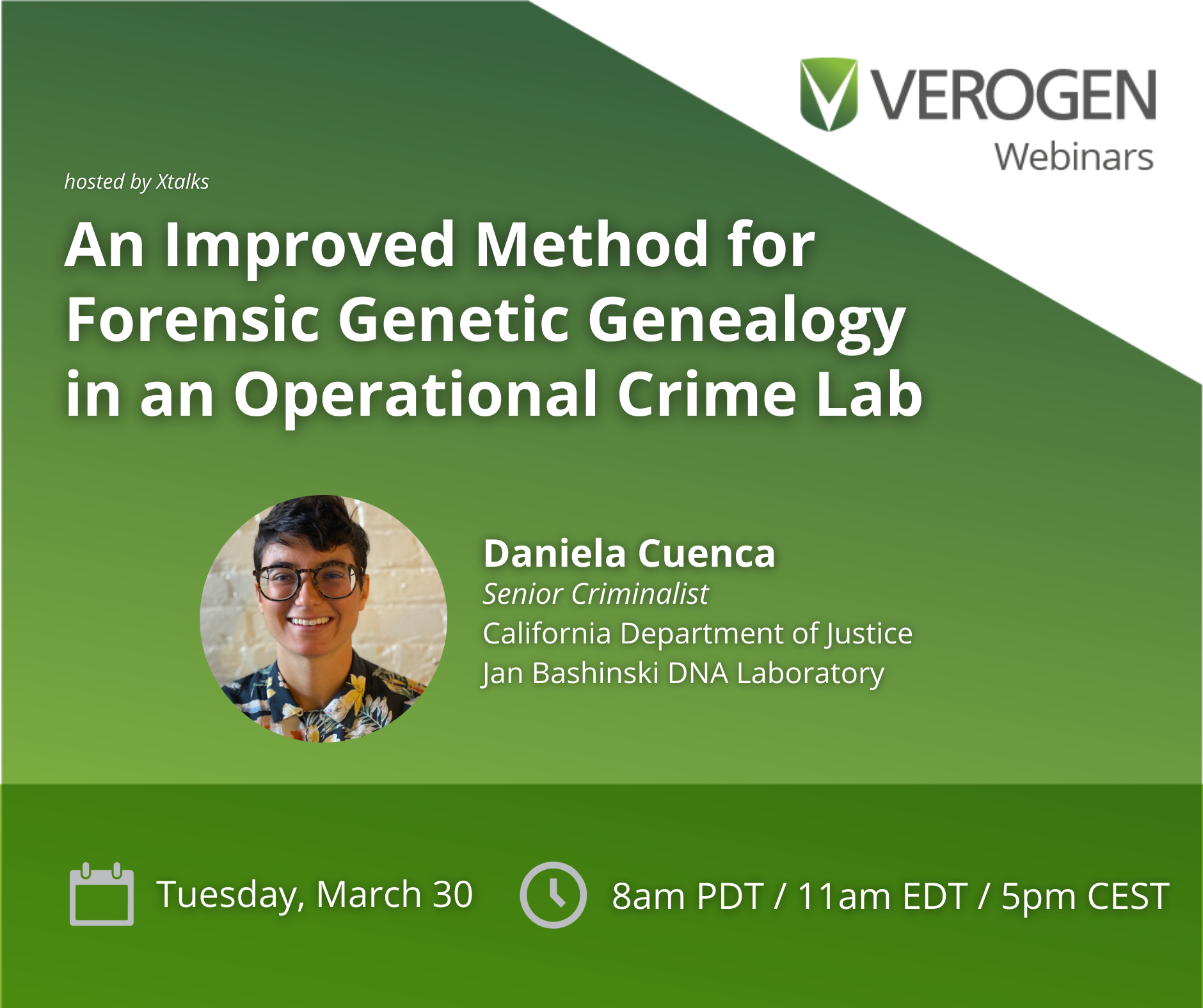 An Improved Method for Forensic Genetic Genealogy in a Crime Lab